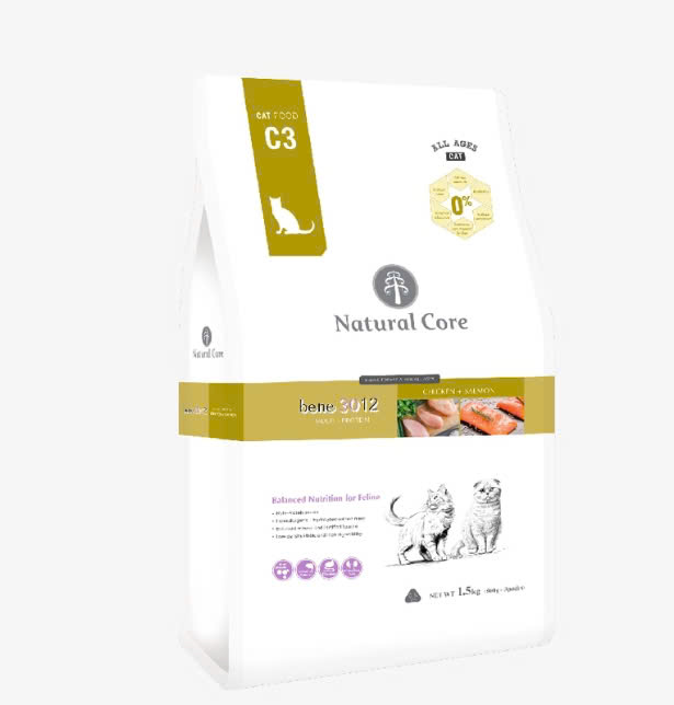 10kg Cat Food Chicken & Salmon Natural Core – Happy Pet in Phú Mỹ Hưng