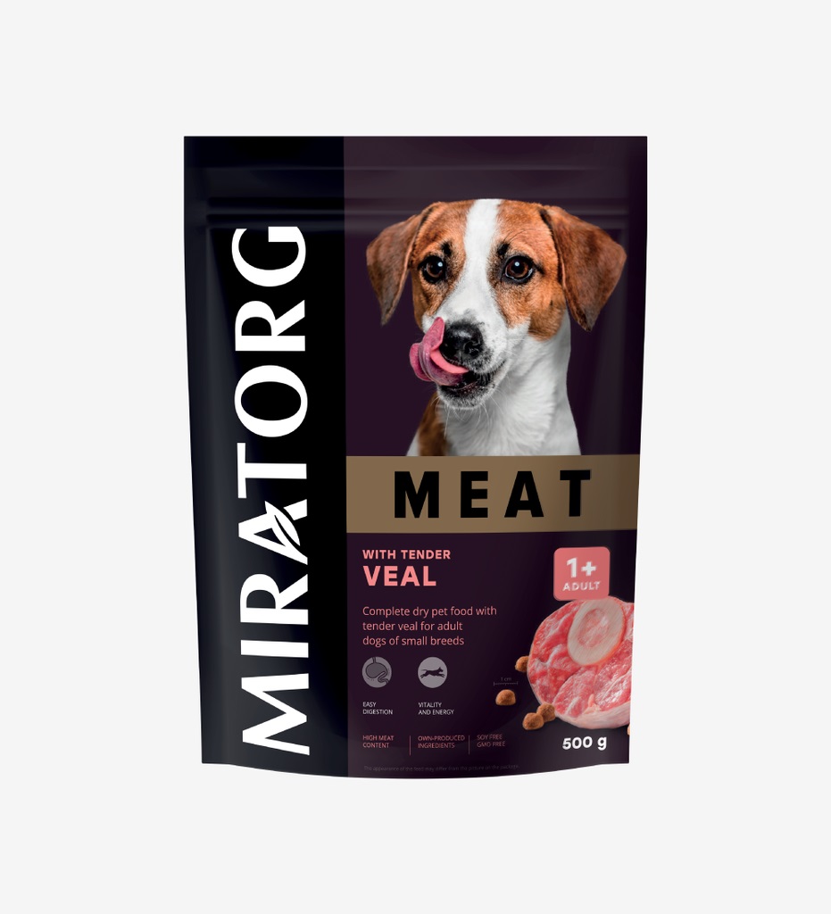 500g Thức ăn hạt vị thịt bê cho chó trưởng thành giống nhỏ – Happy Pet in Phú Mỹ Hưng